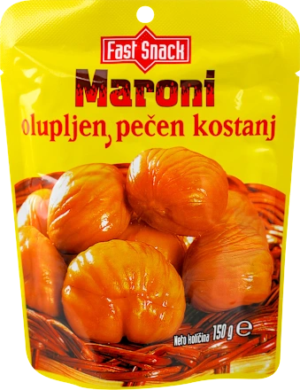 Fast Snack
Maroni oljušten i pečen kesten, 150 g