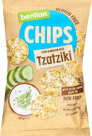benlian
CHIPS Tzatziki, 50 g
Dodatak ishrani