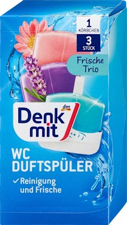 DenkmitFrische-Trio osveživač za WC šolju, 3x55ml, 3 kom