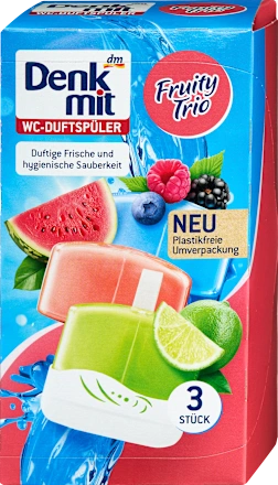 Denkmit
Osveživač za WC - Fruity Trio, 3 kom