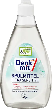 Denkmit
ULTRA SENSITIVE Detergent za pranje sudova, 500 ml