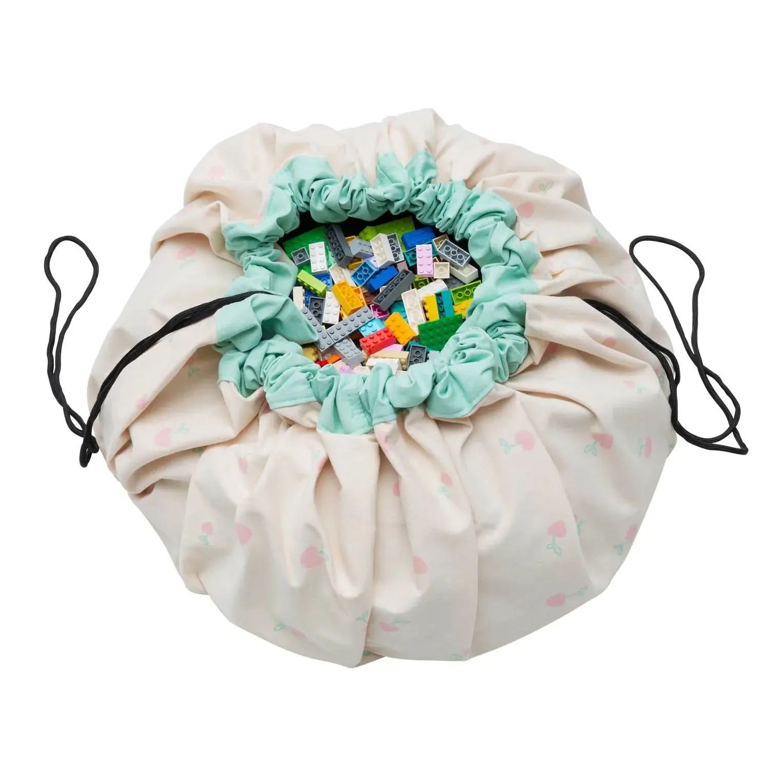 PLAY&GO 2u1 Vreća i podloga za igranje Trešnjice, 140cm