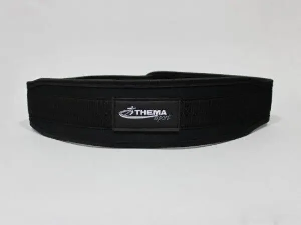 Thema Sport Pojas za teretanu BI-314, Crni