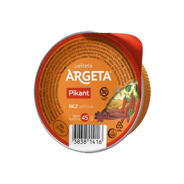 ARGETA Pašteta pikant, 45g