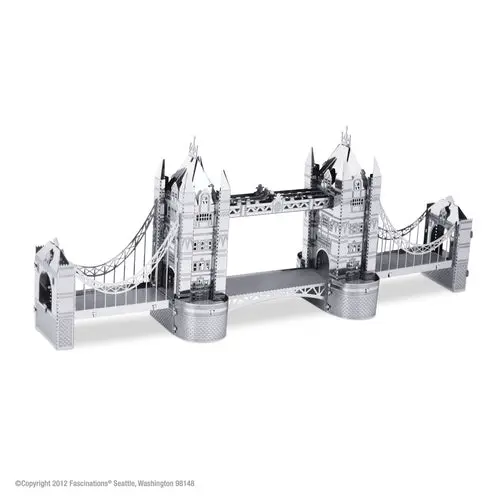 Metal Earth 3D metalna maketa Londonski most, Srebrne boje