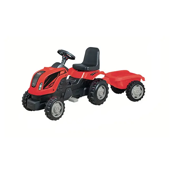Aristom Traktor sa prikolicom na pedale model 956, Crveni