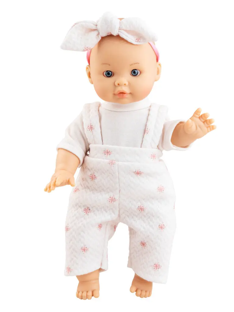 Paola Reina Lutka beba Stefana, 27 cm, Bela