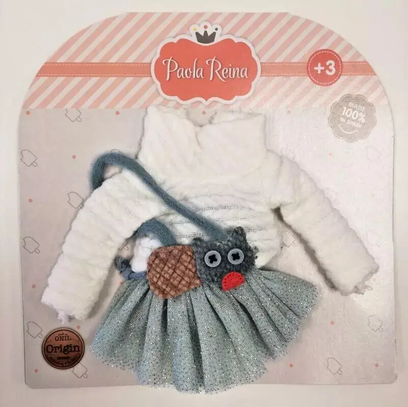 Paola Reina Odeća za lutku Nives, 32cm, Plava