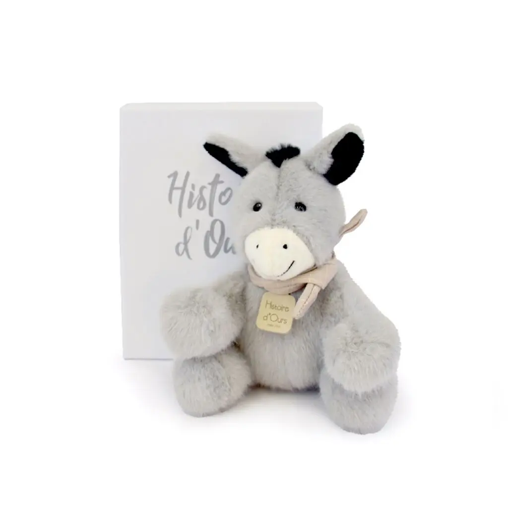 Histoire d'Ours Igračka za decu Magare, 14 cm, Siva