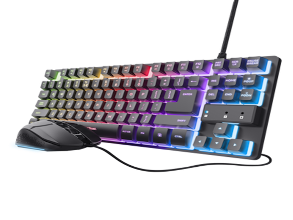 Trust Tastatura+miš GXT 798 2-in-1 Gaming set TKLUS crna (25586)