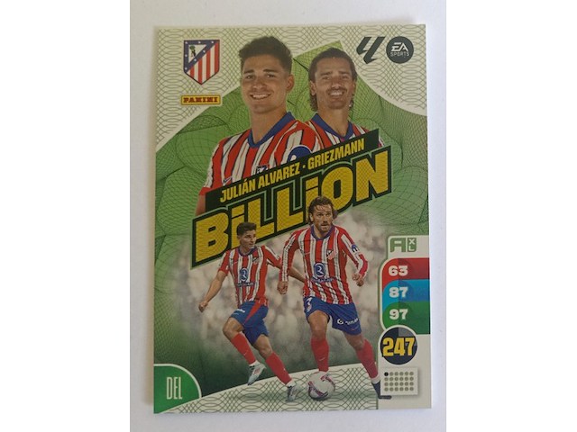 2024/25 Adrenalyn XL LaLiga Griezmann/Alvarez Billion