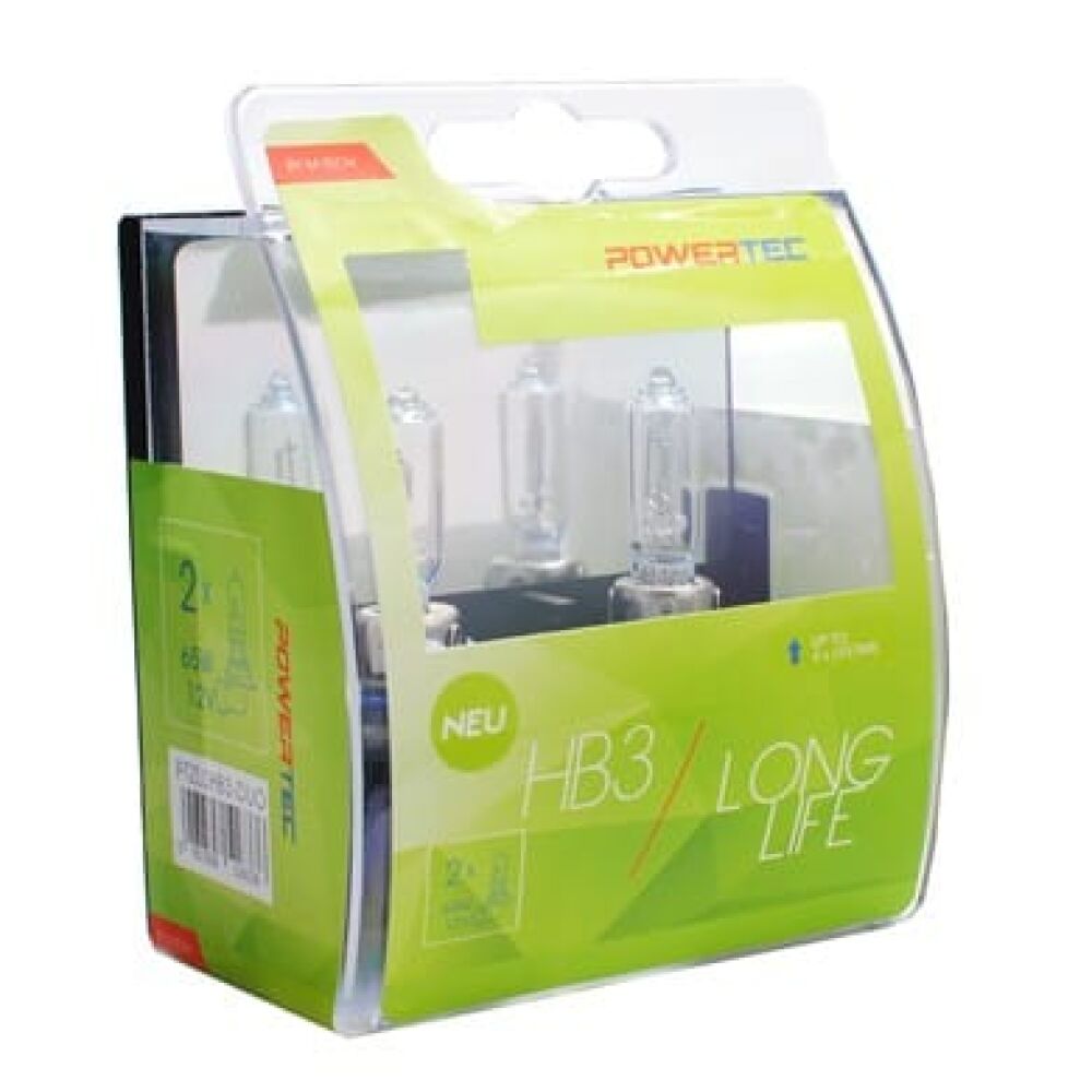 Auto sijalica Powertec Long Life HB3 /cena za par sijalica/