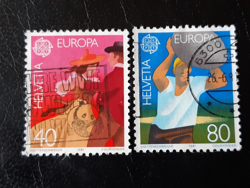 HELVETIA 1981 CEPT