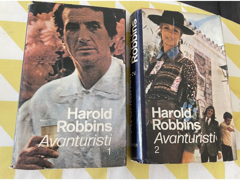 Harold Robbins - 2 knjige Avanturisti
