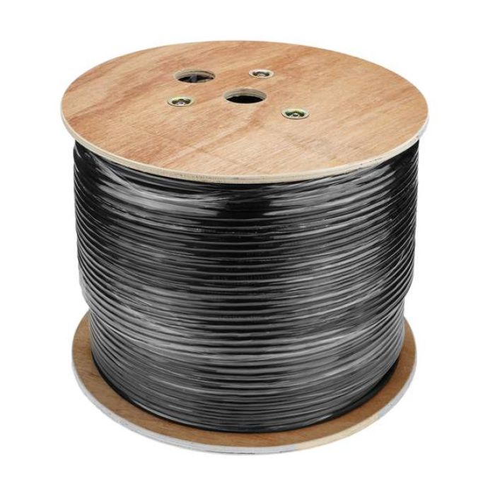 FPC-6260E-SOL-OUT *Gembird, FTP cat.6 Outdoor, solid 23AWG, 0.57mm PREMIUM CCA kotur pun presek 305m