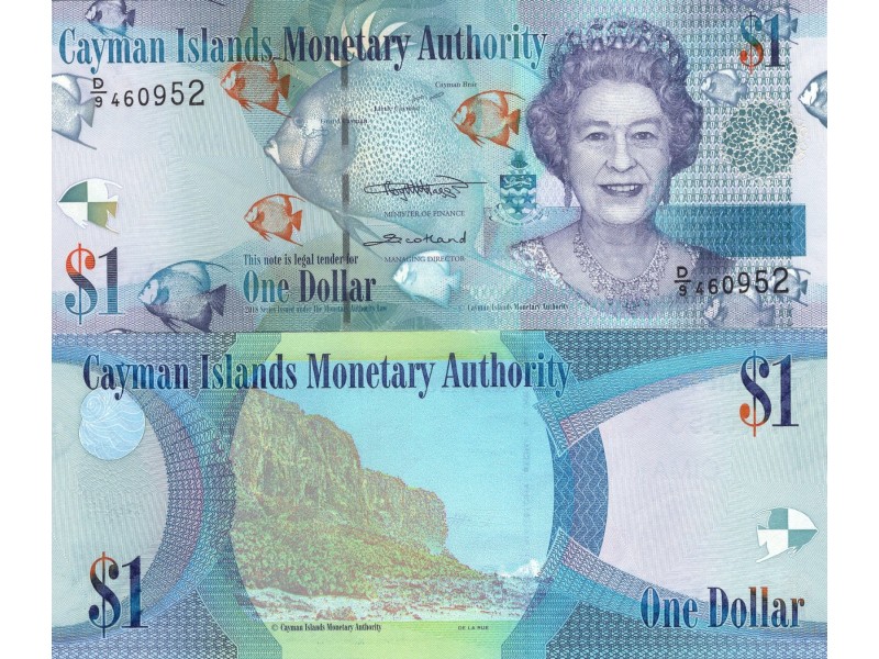 Cayman Islands Kajmanska ostrva 1 Pound 2024 UNC, P38