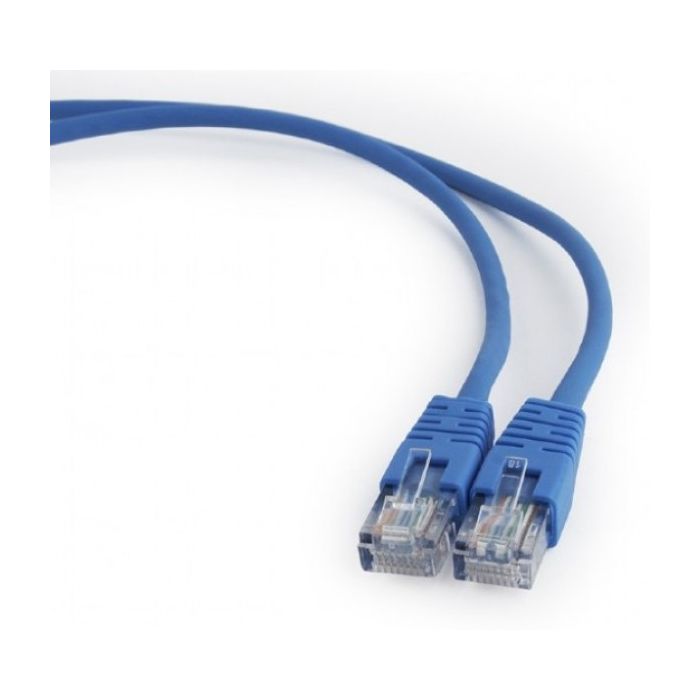 PP12-0.25M/B Gembird mrezni kabl, CAT5e UTP Patch cord 0,25m blue