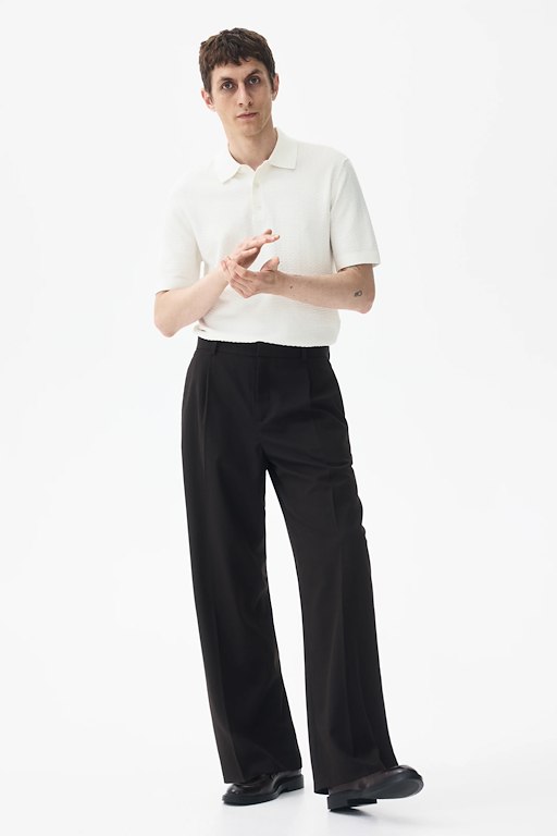 RELJEFNA POLO MAJICA SLIM FIT