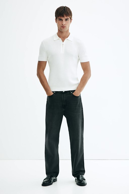 POLO MAJICA S RAJSFERŠLUSOM SLIM FIT