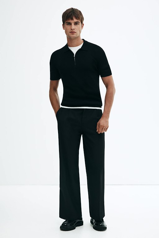 POLO MAJICA S RAJSFERŠLUSOM SLIM FIT