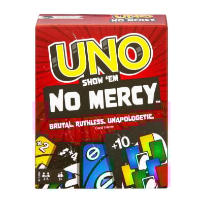 Uno karte - Mattel, Show 'Em No Mercy
