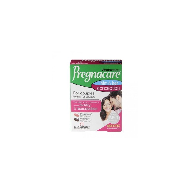 PREGNACARE HIM & HER CONCEPTION DUAL A60