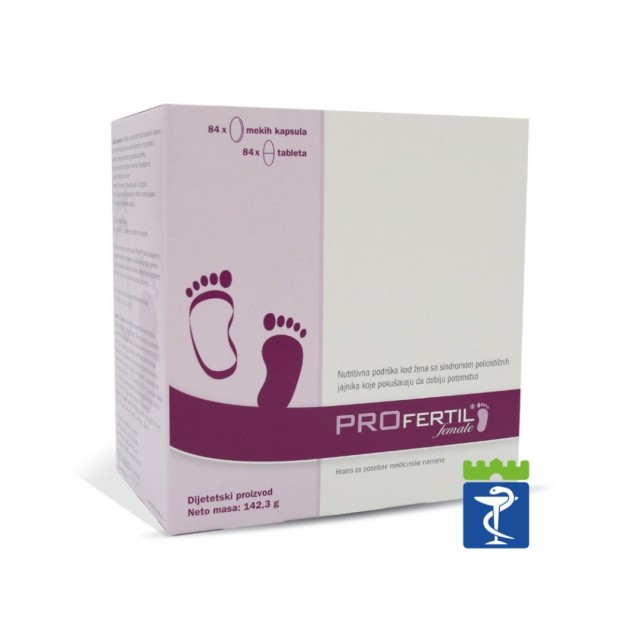 PROFERTIL FEMALE KAPSULE A84 +84 TABLETE 12X(7+7)