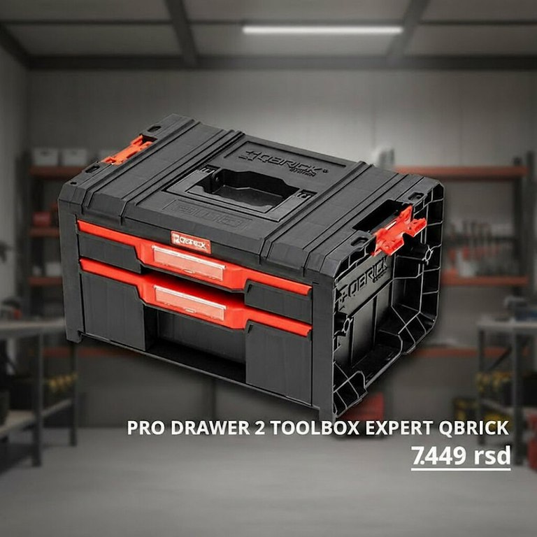 PRO DRAWER 2 TOOLBOX EXPERT QBRICK
Dobijaj najnovije ponude na email