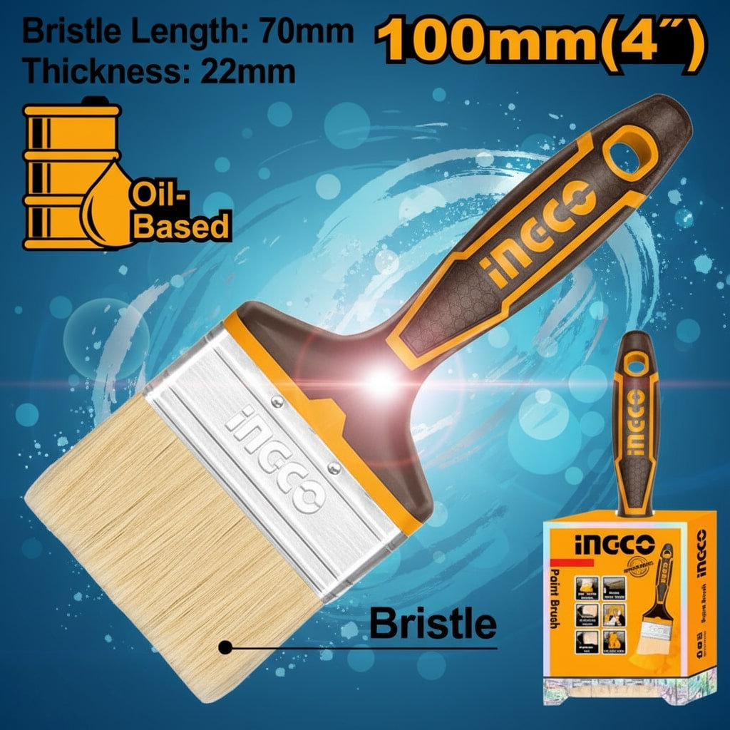 Ingco Četka za farbanje 4" Ind CHPTB8704