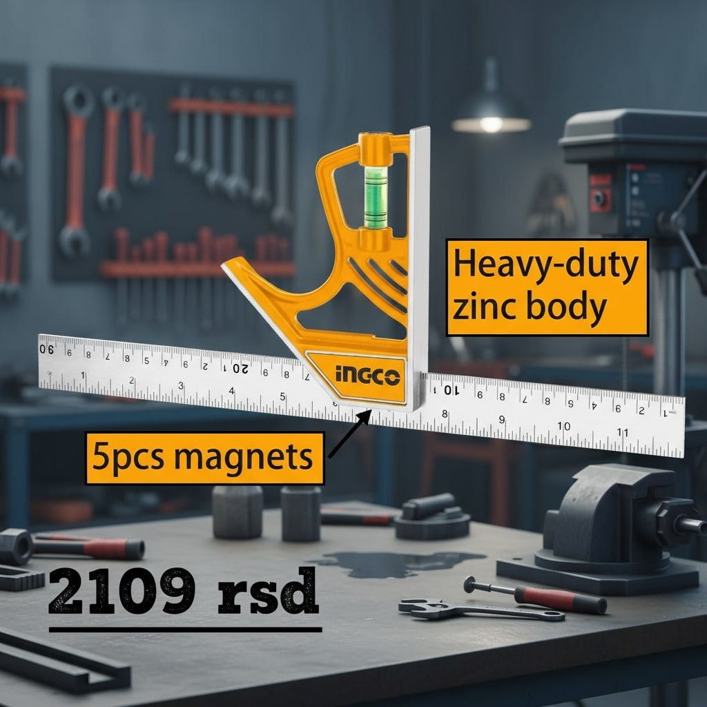 Ingco Ugaonik sa magnetskim zaključavanjem HSR530255
