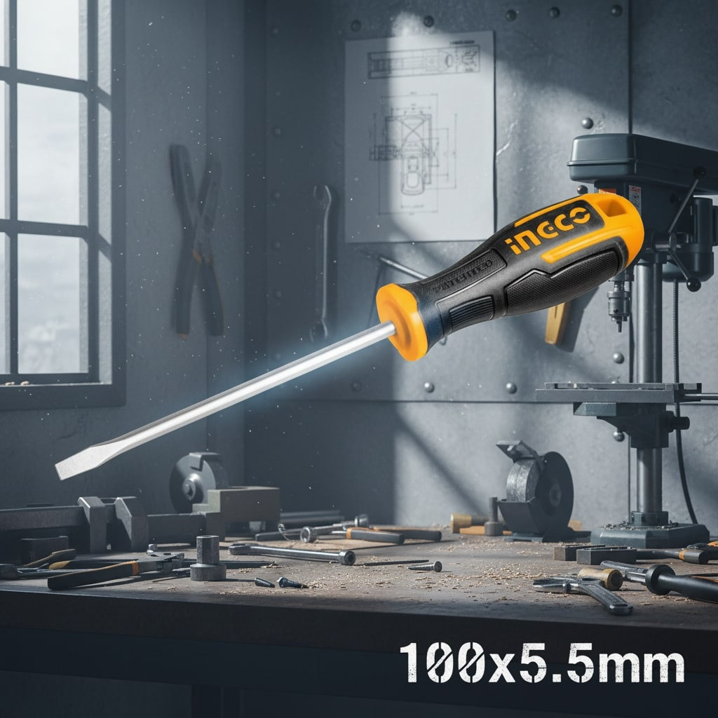 Ingco Odvijač ravni 5.5x100mm HS685100