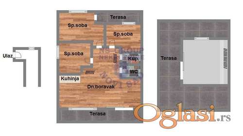 Četvorosoban stan od 224m2, Karagača