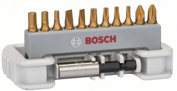 BOSCH® 11 – Delni set bitova odvrtača sa držačem bitova