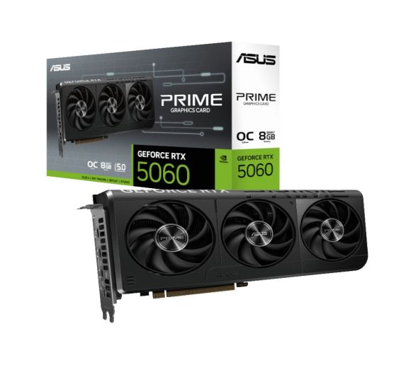 Asus - Graficka karta ASUS PRIME RTX 5060 8GB/GDDR7/128bit/crna