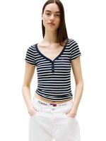 Tommy hilfiger - prugasta ženska majica