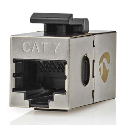 CCGB89015ME CAT6a / CAT7, Shielded, RJ45 Female, Straight, Metal 1KOM