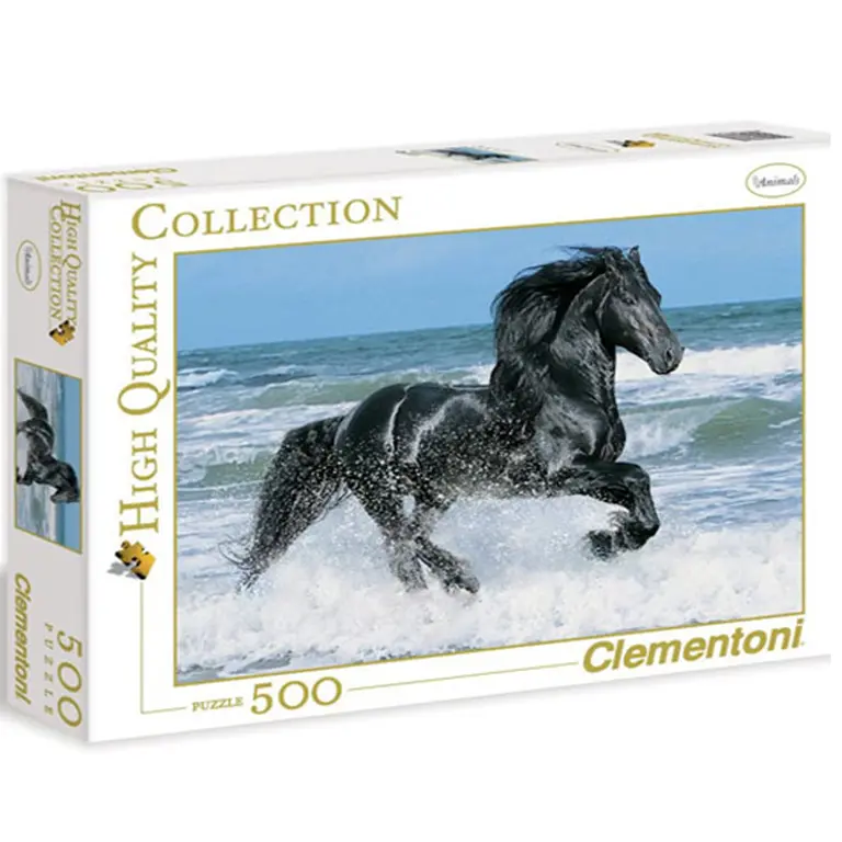 Clementoni Clementoni puzzle 500 delova BLACK HORSE (30175)