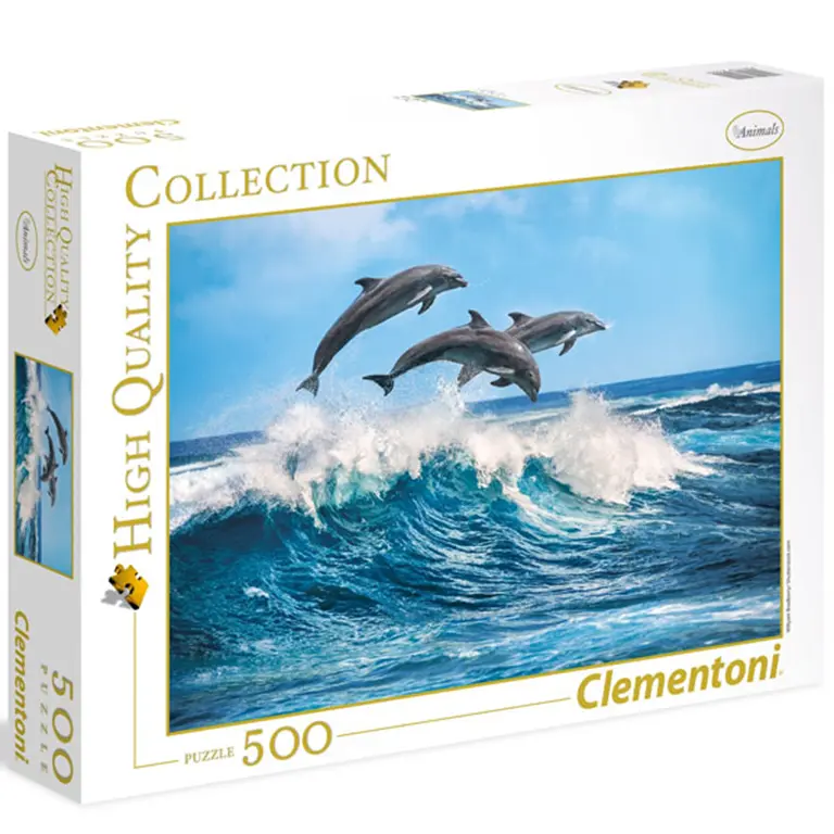 Clementoni Clementoni puzzle 500 delova DOLPHINS (35055)