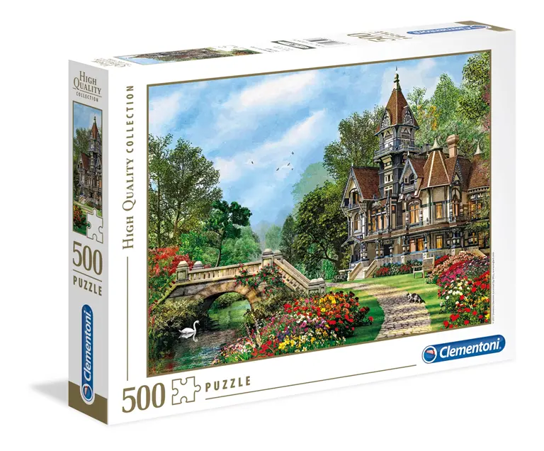 Clementoni Clementoni puzzle 500 delova Old Waterway Cottage (35048)