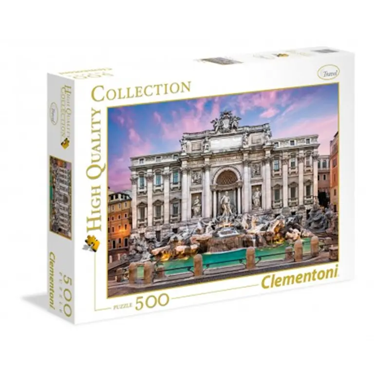 Clementoni Clementoni puzzle 500 delova TREVI FOUNTAIN (35047)