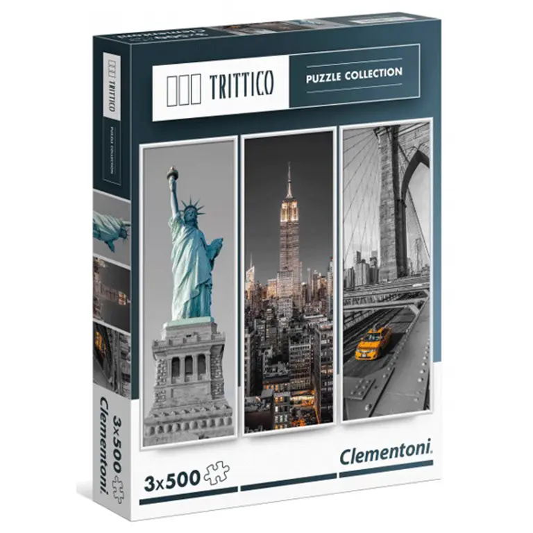 Clementoni Clementoni puzzle New York 3*500 delova (39305)