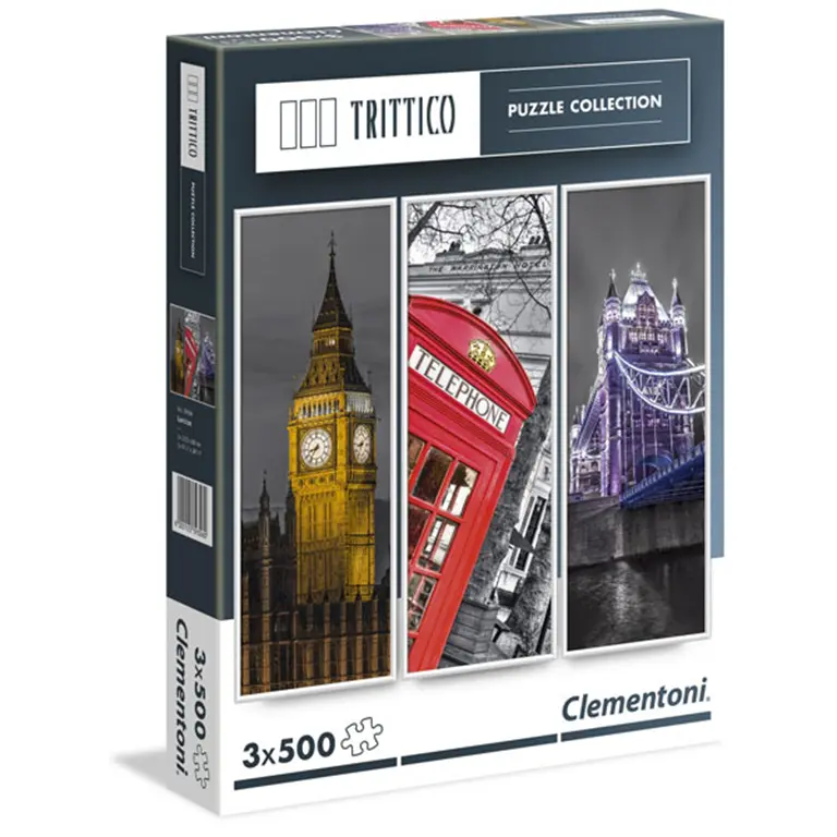 Clementoni Clementoni puzzle Trittico London 3*500 delova (39306)