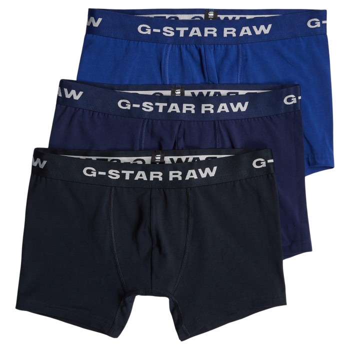G-Star Raw Boxer Briefs 3 Pack Blue Tone veš