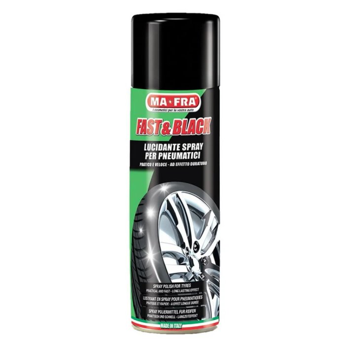 Fast & Black, sjaj za gume u spreju 500ml MaFra