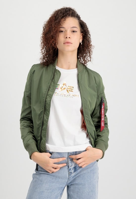 ALPHA INDUSTRIES WMN MA1 TT JAKNA OLIVE