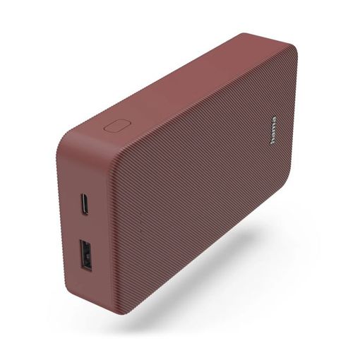Hama PowerPack COLOR 20, 20000mAh, crvena 2 izlaza USB-A, USB-C