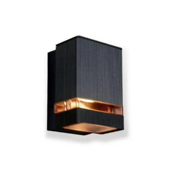 BB LINK ZIDNA LAMPA JM-5102 1 X GU10 IP44 - CRNA