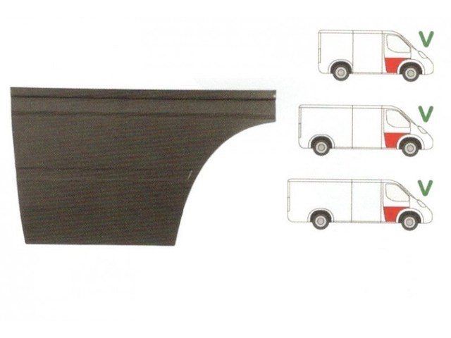 Mercedes Sprinter Oplata Prednjih Vrata Desno 96-05,NOV