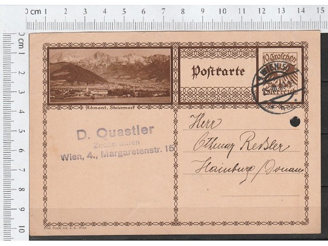 Postkarte Admont - Steiermark - 1930