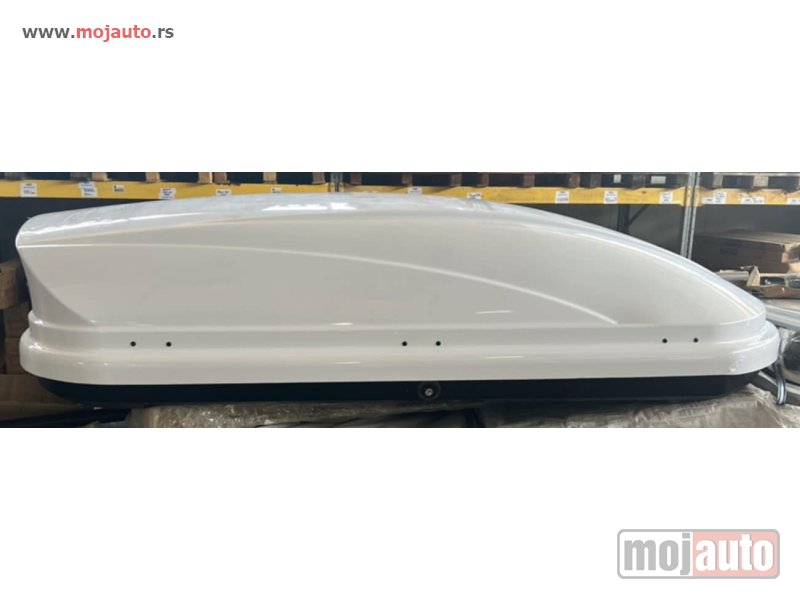Krovni kofer Knapp Motion 440 lit/beli perla